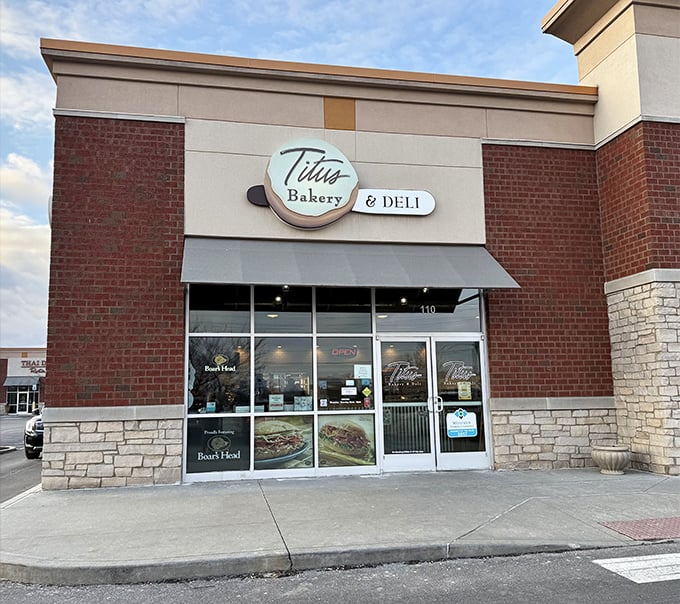 Those sleek brick and stone walls contain bakery magic that transforms ordinary mornings into sweet celebrations.