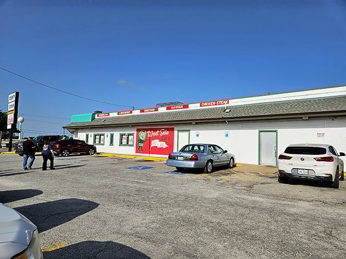 West Side Cafe's unassuming exterior hides Fort Worth's best-kept secret – country cooking that tastes like childhood memories.