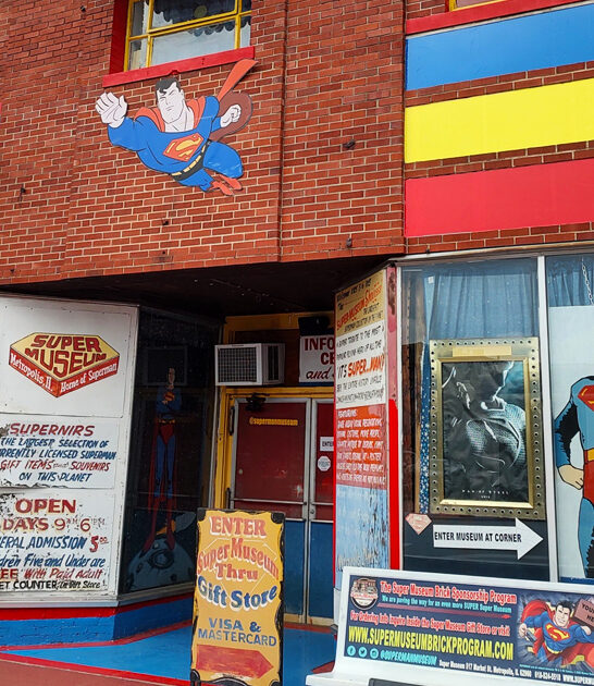 funky superman illinois museum ftr