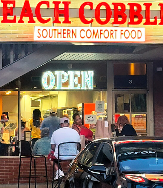 georgia peach cobbler cafe ftr