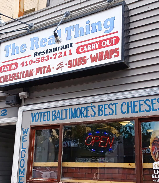 good cheesesteak restaurant maryland ftr