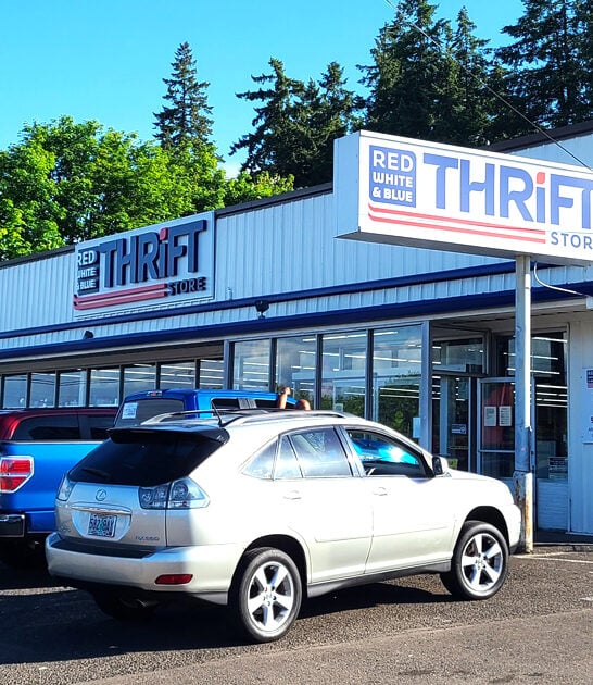 oregon thrift shopping spots ftr