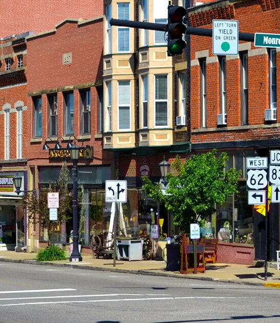 quaint ohio towns drives ftr