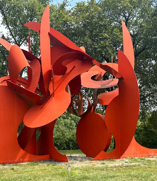 sculpture garden gorgeous ohio FTR