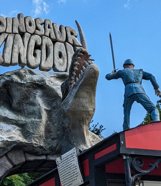 virginia dinosaur park quirky ftr