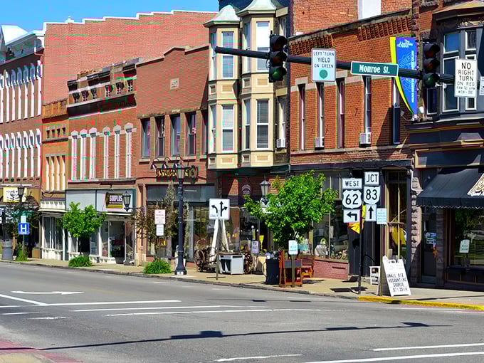 Millersburg's historic downtown looks like a movie set where time decided to take a leisurely coffee break somewhere around 1900.