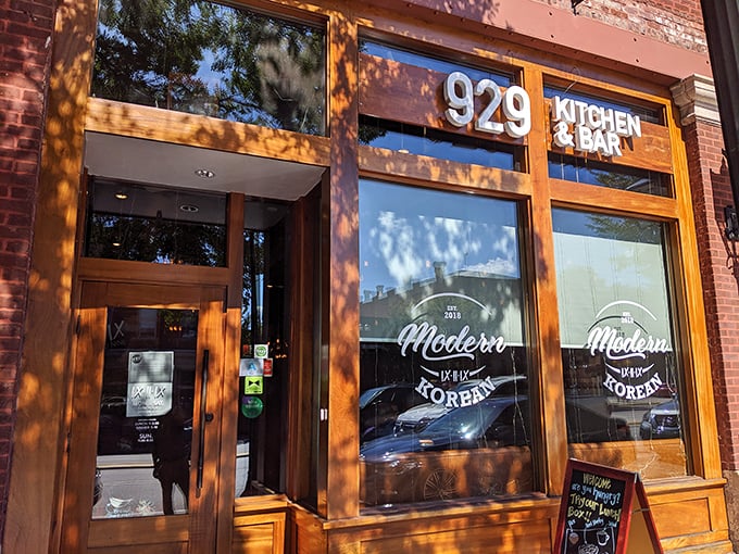 Step inside and discover where "Modern Korean" isn't just a sign – it's a delicious promise kept daily.