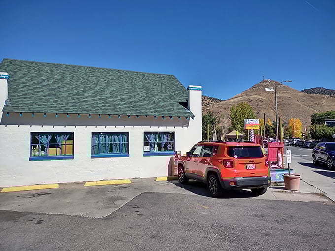 Nestled against Salida's mountain backdrop, this unassuming breakfast haven proves great food doesn't need fancy digs—just passion and a killer view.