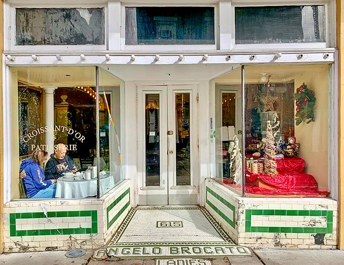That Angelo Brocato mosaic in the entryway isn't a mistake – it's a delicious layer of New Orleans history underfoot.