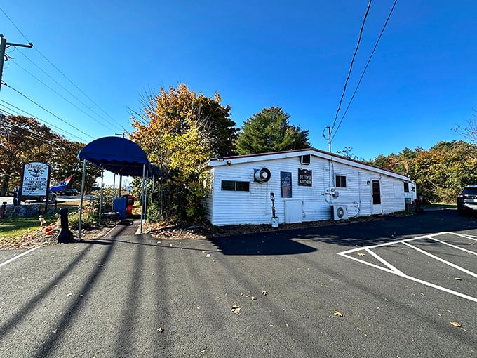 Unassuming on the outside, extraordinary on the inside – Betty's white clapboard exterior is New Hampshire's version of a culinary TARDIS, bigger on the inside with flavor.