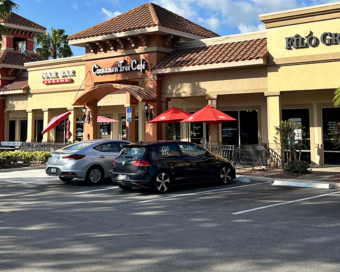 The unassuming storefront of Cinnamon Tree Cafe might fool you, but locals know this Port Orange treasure is where breakfast dreams come true.