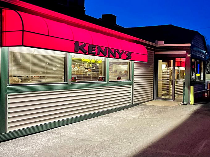 That glowing neon sign isn't just decoration—it's a promise of comfort food excellence waiting inside this Austin gem.