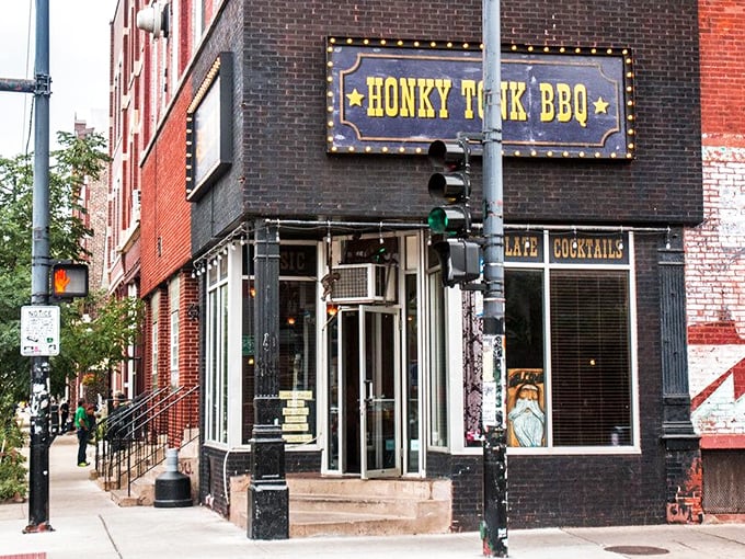 That corner storefront with the illuminated sign isn't just another restaurant—it's your new obsession waiting to happen.