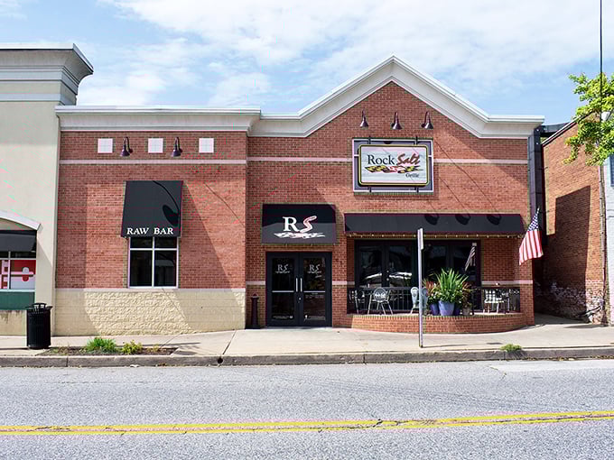 The brick façade of RockSalt Grille might look unassuming, but inside awaits seafood nirvana that would make Neptune himself book a reservation.