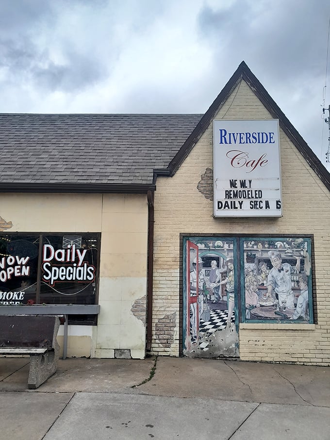 The triangular fortress of flavor on West 13th Street beckons with its humble brick exterior and promises of breakfast bliss within.