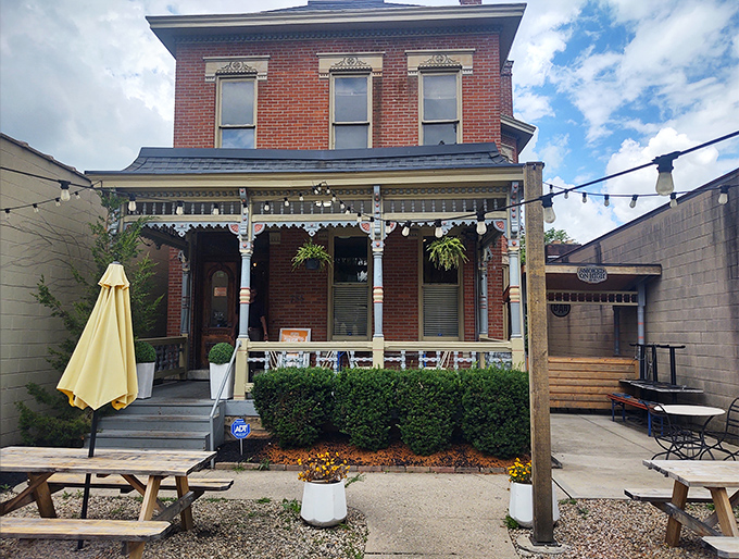 The historic brick façade of Smoked On High welcomes you like an old friend with a delicious secret.