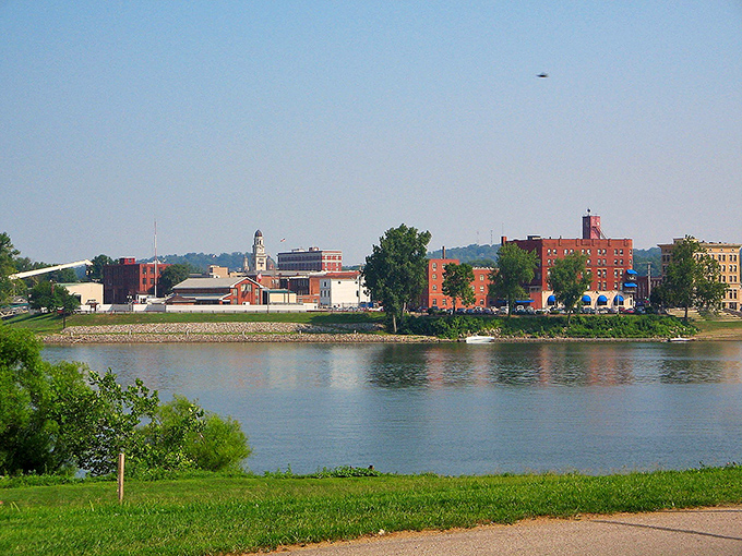 Marietta's riverfront skyline offers that perfect postcard moment where small-town charm meets the majesty of the Ohio River—Norman Rockwell would've needed extra paint.