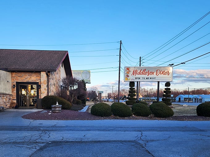 Dawn breaks over this roadside sanctuary where "Open 'Til We're Closed" isn't just a sign—it's a philosophy of hospitality.