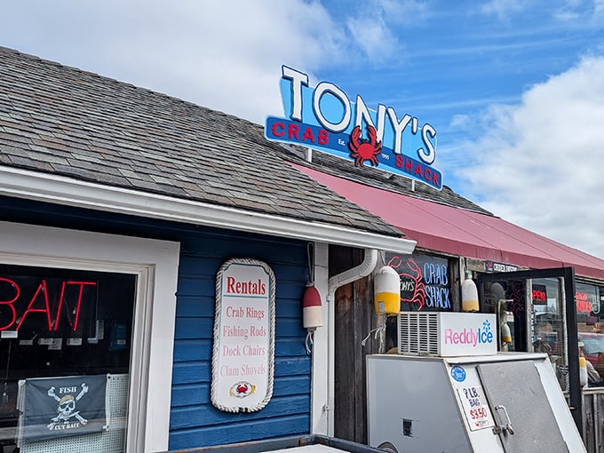 The iconic blue shack with its bright red crab sign beckons seafood lovers from across Oregon to Bandon's coastal treasure.