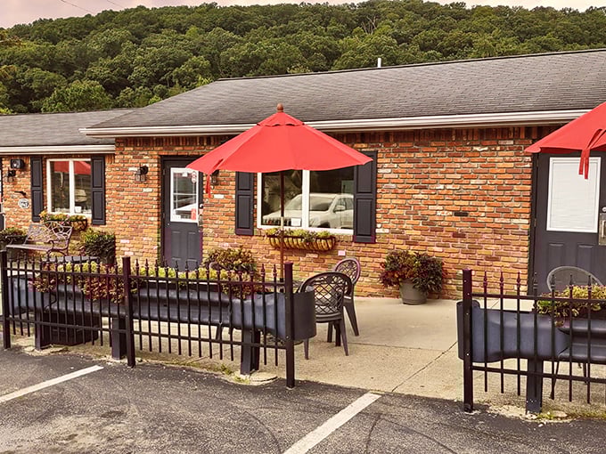 The unassuming brick exterior of The Pie Shoppe hides culinary treasures that would make even the most jaded food critic weep with joy.