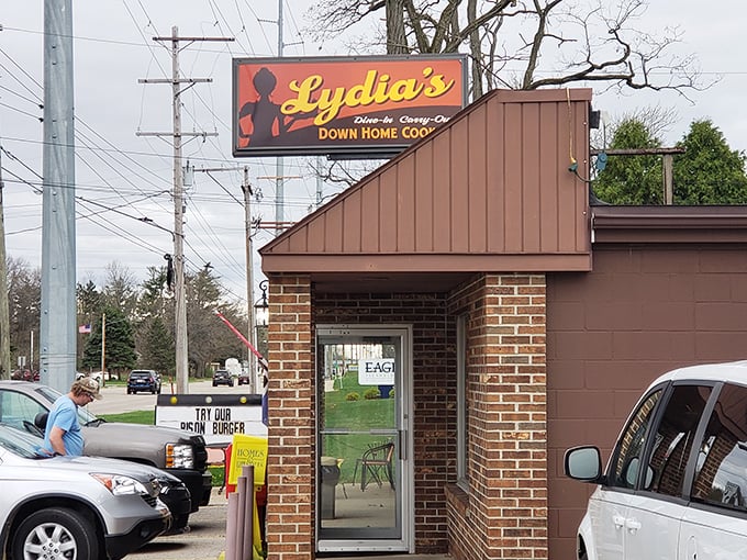 The unassuming brick exterior of Lydia's might not stop traffic, but locals know this modest façade hides culinary treasures worth traveling miles for.