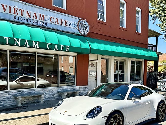 The unassuming exterior of Vietnam Cafe belies the culinary treasures within – proof that the best food experiences often hide behind the simplest facades.