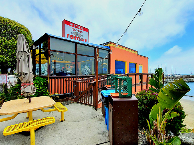 Colorful and casual, Barbara's exterior is the coastal equivalent of comfort food—no pretension, just the promise of fresh seafood and ocean views.