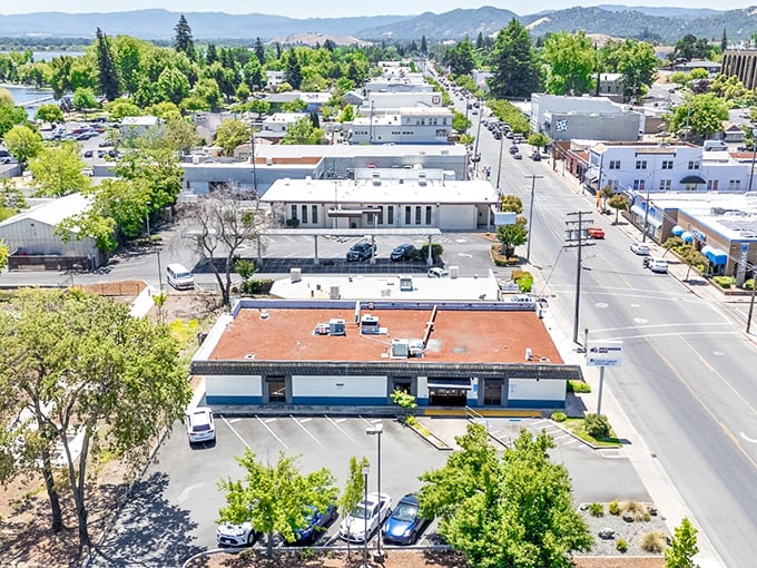 Lakeport's downtown stretches toward the horizon, where mountains stand guard over this affordable paradise. Small-town charm with big-time views.