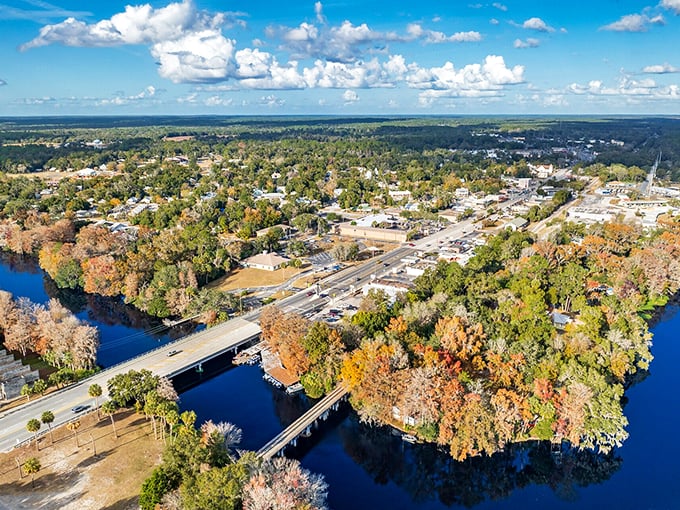 Where two rivers meet, Dunnellon spreads its modest neighborhoods along tree-lined streets—proof that paradise doesn't require a beachfront or mortgage-busting price tag.