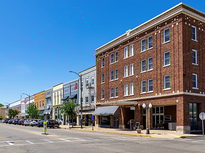 Princeton's Main Street looks like it was plucked straight from a Hallmark movie set – complete with that iconic "White House" building that's definitely not in Washington.