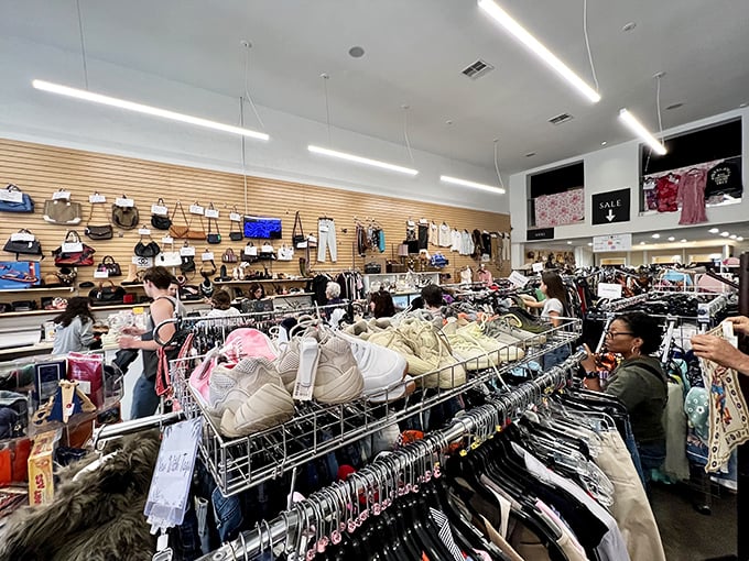 Inside TROVE, fashion finds and bargain treasures line every rack — proof that great style doesn’t have to come with a high price tag.