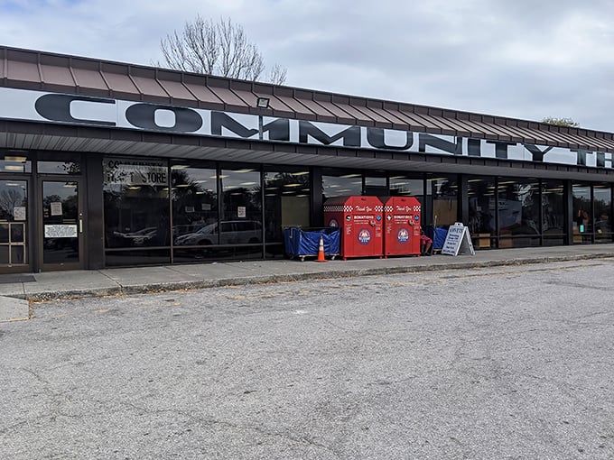 The unassuming exterior belies the treasure trove within. Like a Vegas casino, this place is designed to make you lose track of time—but your wallet stays happier.
