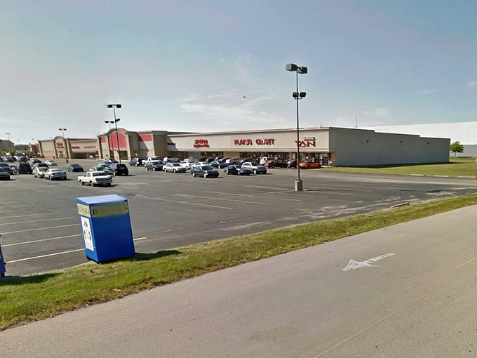 The unassuming strip mall exterior hides a fashion wonderland within, like finding a secret passage to style Narnia in suburban Fishers.