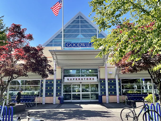 1. the gigantic thrift store in oregon with rock bottom prices that feel almost unreal