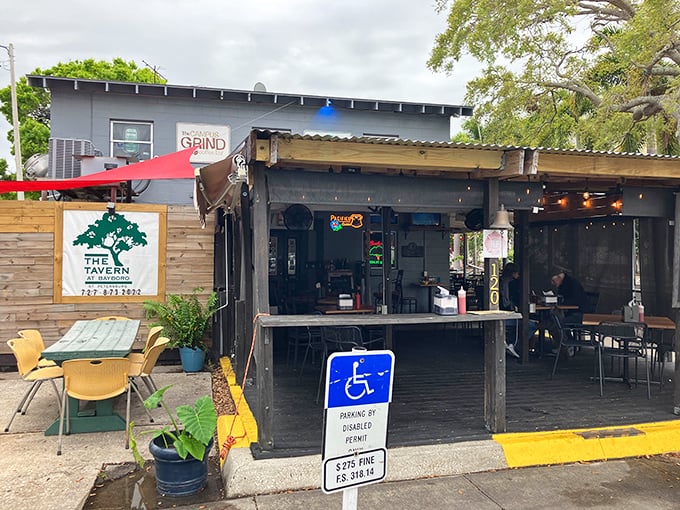 Unassuming on the outside, life-changing on the inside—this modest exterior hides St. Petersburg's worst-kept culinary secret.