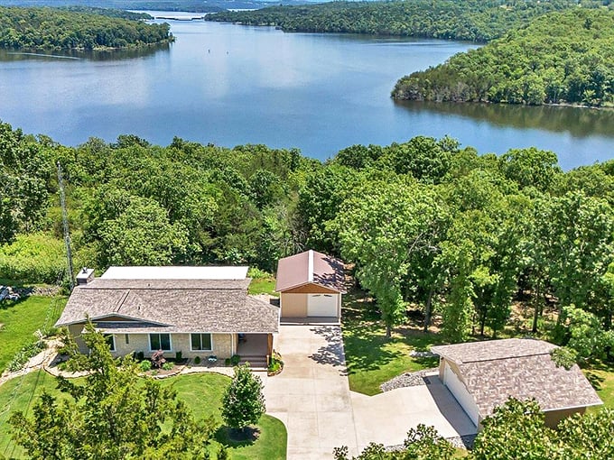 Where two lakes meet paradise! Bull Shoals and Norfork create the perfect backdrop for lakeside living that feels like a permanent vacation.