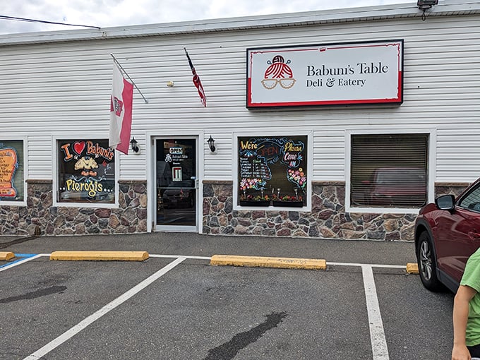 The unassuming exterior of Babuni's Table might not stop traffic, but trust me—what's inside will stop you in your tracks. Polish culinary magic awaits!