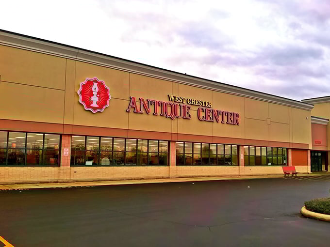 From the outside, it looks like any suburban strip mall building, but inside awaits retail therapy gold.