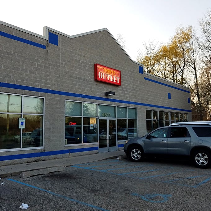 The unassuming exterior promises adventure inside – like finding buried treasure in your neighbor's garage sale, but better.