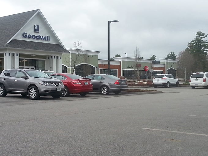 Even on overcast days, the Somersworth Goodwill's parking lot fills with treasure seekers from across New Hampshire, each hoping to score the day's best finds.