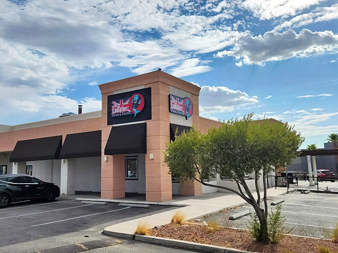 The British invasion continues in Henderson, Nevada—not with rock bands, but with perfectly battered fish. The Codfather's unassuming strip mall location hides culinary treasures within.