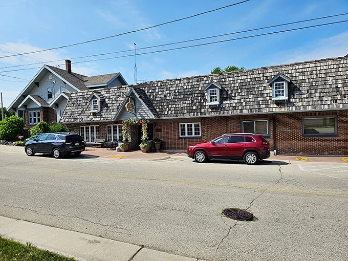 Small-town charm, big-time flavor. The unassuming brick façade of Schwarz's hides what might be Wisconsin's greatest steakhouse treasure.