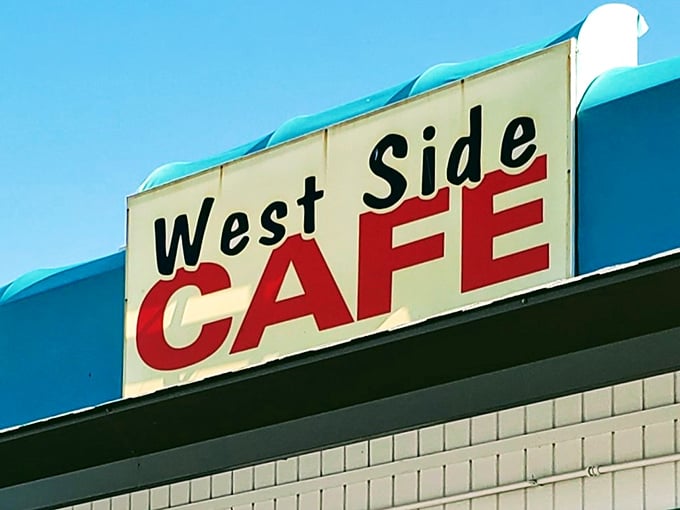 That iconic turquoise-trimmed sign against the Texas sky isn't just advertising—it's a beacon of comfort food promise that's been drawing hungry Fort Worth locals for generations.