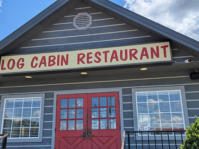 The restaurant's name isn't just clever marketing – step inside and you're genuinely transported to a rustic woodland retreat where comfort food reigns supreme.