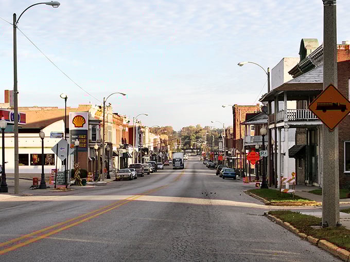 Main Street Ligonier offers that perfect small-town tableau where traffic jams involve two cars and everyone waves hello.