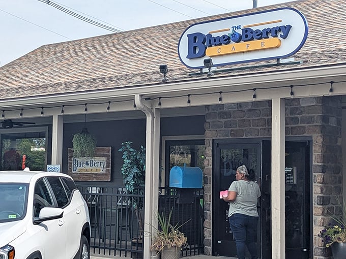 The unassuming exterior of The Blue Berry Café hides a breakfast paradise that's worth setting your alarm for, even on weekends.
