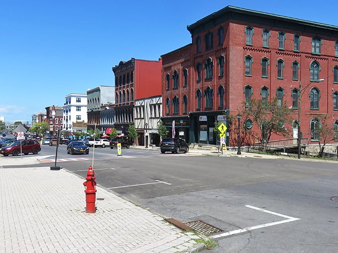 Downtown Oswego's historic architecture stands as a living museum where past meets present, creating a streetscape that feels both timeless and alive.