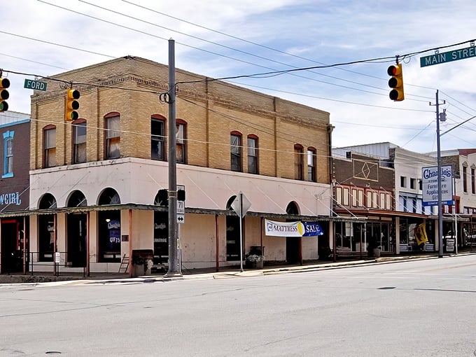 Downtown Llano looks like a movie set where John Wayne might stroll by for a haircut and some gossip about cattle prices.