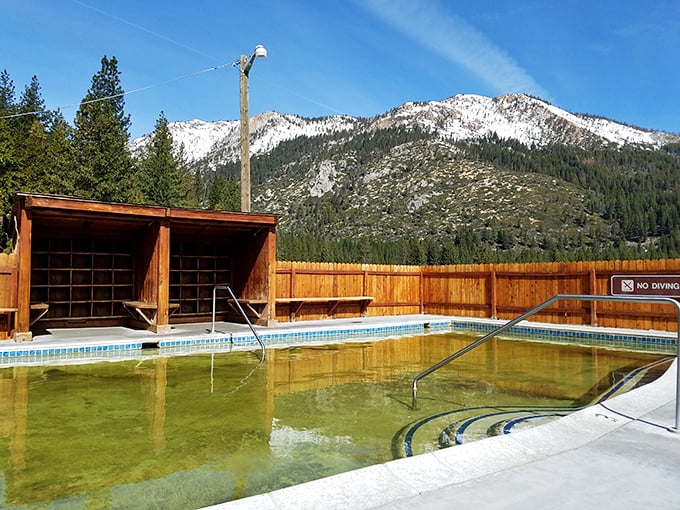 The view that makes you question why you ever thought Netflix was better than nature. Alpine meadows meet mineral-rich pools in this Sierra Nevada sanctuary.