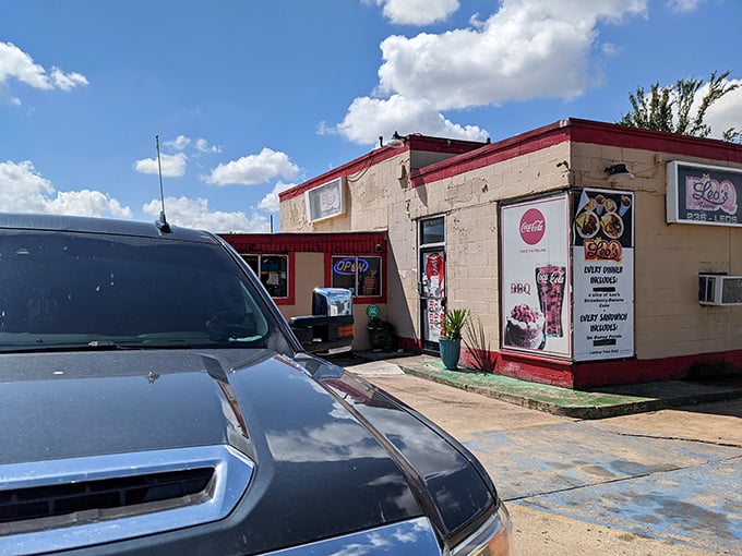 Leo's BBQ sits unassuming on Oklahoma City streets, proving great barbecue doesn't need fancy facades.